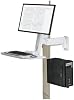 Amazon.com: Mount Plus MED02 Medical Wall Mount Workstation with ...