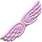 Zghhc Keyboard Wrist Rest Angel Wings Keyboard Wrist Rest Easy Typing ...