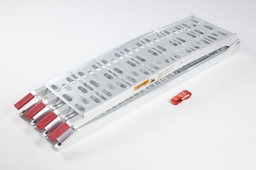 THE RAMP PEOPLE Folding Motorcycle Loading Ramp with Support Legs ...