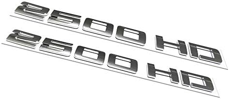 Amazon.com: 2pcs 2500HD 2500 HD Nameplates Emblems Badges Replacement ...