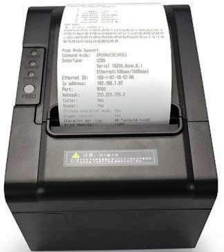Posiflex Rugtek Printer RP326 -USE (USB+Serial+Ethernet 3 in 1). With 1 ...