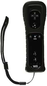 Amazon.com: Nintendo Wii Remote Plus - Black : Videojuegos