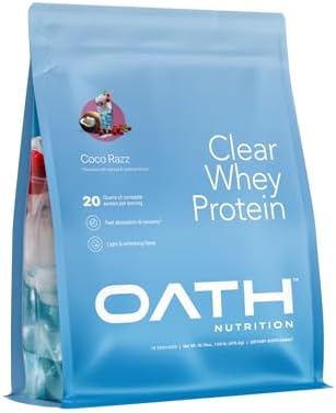 Amazon.com: OATH NUTRITION - Clear Whey Protein - 18 Servings - Frosty ...