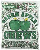 Amazon.com : Albert's Fruit Chews - Green Apple Flavor (240 Candies ...