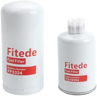 Amazon.com: Pre-Filter WS100 and Fuel Filter FF100-2 For Diesel Engine ...