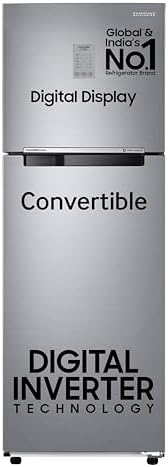 Samsung 256 L, 2 Star, Convertible, Digital Inverter with Display Frost ...