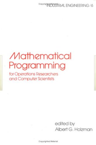『Mathematical Programming for Operations Researchers and - 読書メーター