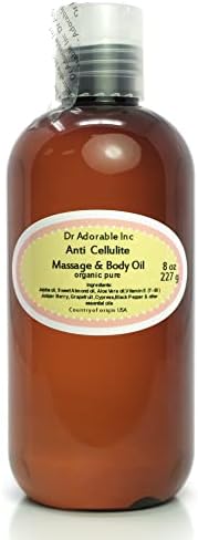 Amazon.com: Dr Adorable - Organic Anti Cellulite Body Massage Oil with ...