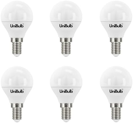 Unibulb E14 Energy Saving LED Light Bulb, Small Edison Screw, (SES), 4 ...