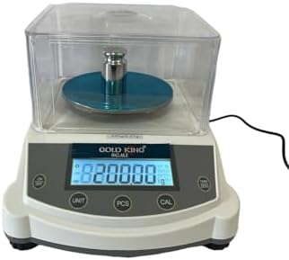 GOLD KING SCALE Jewellery Scale With Wind Shield | Weight Scale ...