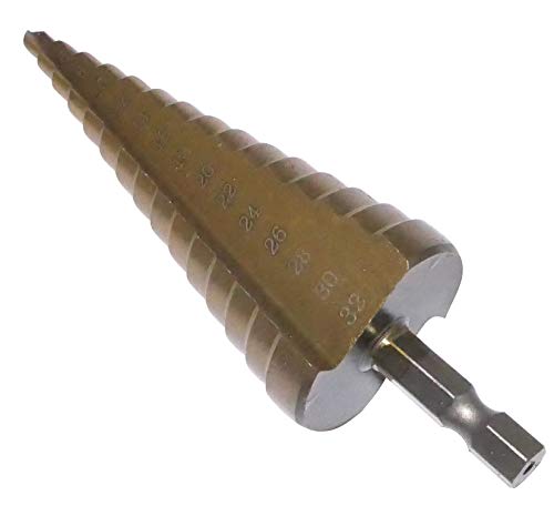 Aerzetix - C54453 - Fraise à métal étagée pour métaux tôle perçage ...