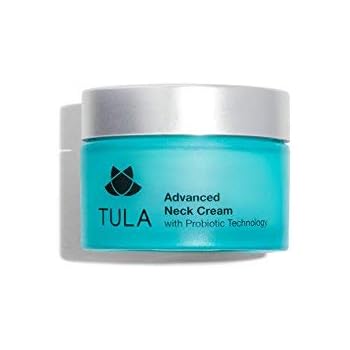 Amazon.com: TULA Probiotic Skin Care Advanced Neck Cream | Neck Firming ...