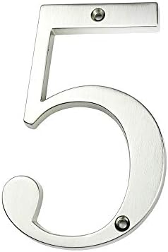 Amazon.com: YIPLED 5 Inch House Numbers for Outside, Metal Address ...