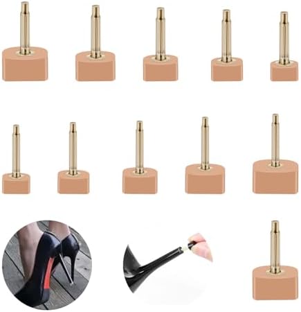 Amazon.com: 10 Pairs High Heel Tips Replacement Kit U Shaped Heel Cap ...