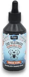 Proflax Natural - Omega Vital Oil Supplement for Dogs - 100ml ...