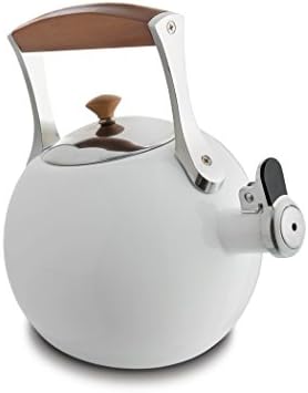 Amazon.com: Nambe MT0888 Tea Kettle, White: Home & Kitchen