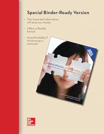 Buy Abnormal Psychology W/ Dsm-5 + Connect+ Book Online at Low Prices ...