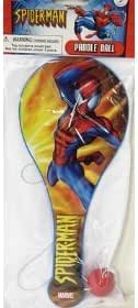 Marvel Blue Spiderman Paddle and Ball Toy - Spiderman Paddle Ball ...