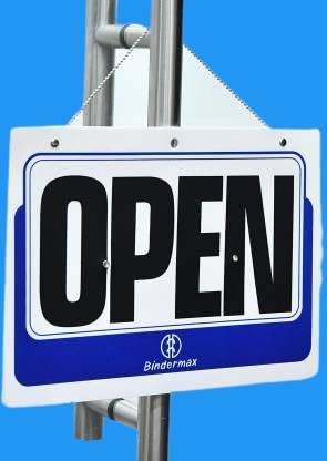 GREESHMA 'Open - Close', we are Closed Will Return' Hanging Sign Board ...