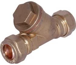 Compression Inline Y Filter 22mm : Amazon.co.uk: Business, Industry ...