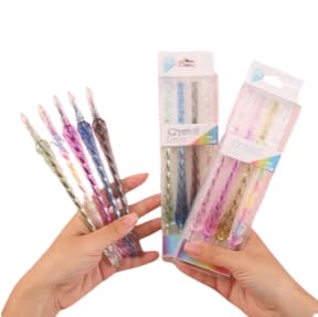 PECULIAR Multy Colors Metallic Shining Outline Creative Pens Set ...