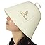 Amazon.co.jp: Ladle Mark YouTuber Supervised Sauna Hat, Spiky Hat ...