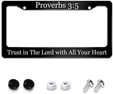 Amazon.com: Trust in The Lord with All Your Heart Proverbs 3:5 License ...