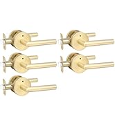 goldenwarm Gold Door Handles, Privacy Bruhsed Gold Door Handle, Heavy ...