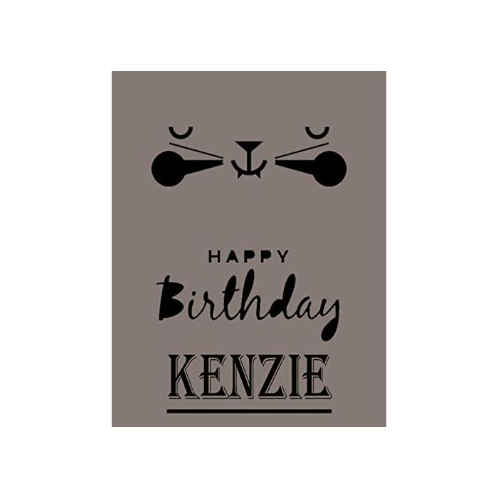 Buy Happy Birthday Kenzie: Kenzie Happy Birthday GIFT . Sketchbook Cute ...
