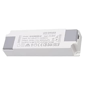 LED Driver with Wide Voltage AC100-277V, Output DC64-110V, 300mA, Low ...