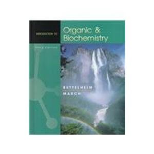 INTRO TO ORGANIC & BIOCHEMISTRY 3E: BETTELHEIM: 9780030202186: Amazon ...