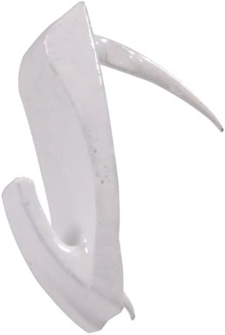 Hillman 122391 Small Wall Biter Picture Hangers White finish 40lbs ...