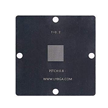 GlobalNiche® BGA Reballing Stencil 80mm * 80mm PS4 Stencil CXD90025G ...