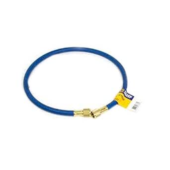Yellow Jacket 27925 Plus II 3/8" B Charging Hose, 25", Blue: Pressure ...