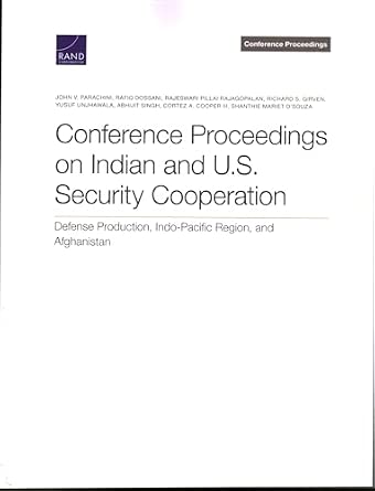 Amazon.com: Conference Proceedings on Indian and U.S. Security ...