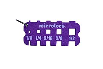 Microlocs Sizing Tool - Micro Locs Measuring Tool, Ruler for Locs ...