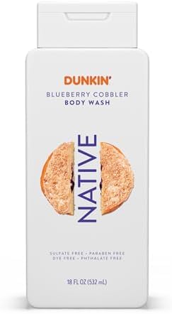 Amazon.com : Native Body Wash, Dunkin Blueberry Cobbler, Contains ...