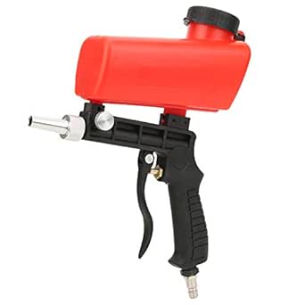Sandblasting Gun, Mini Rust Blasting Device Professional Hand Held ...