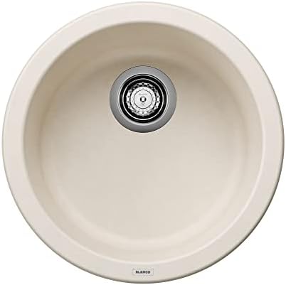 BLANCO 527407 RONDO SILGRANIT Drop-In or Undermount Round Bar Sink ...