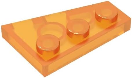 Amazon.com: Gobricks GDS-546 Wedge Plate 3x2 Left 50PCS Compatible with ...