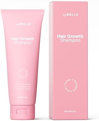Amazon.com : Trybello Hair Growth Shampoo | Natural Hair Thickening ...