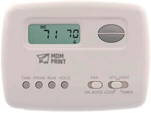 5+2 Day Programmable Thermostat, 24 Volts, Horizontal - Amazon.com