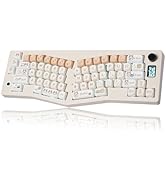 Amazon.com: WEIKAV A67 Ergonomic Mechanical Keyboard Alice Mechanical ...