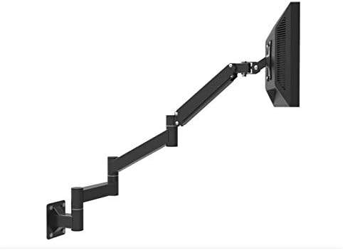 Amazon.com: Premium Gas Spring Single Monitor Floor Stand - Adjustable ...