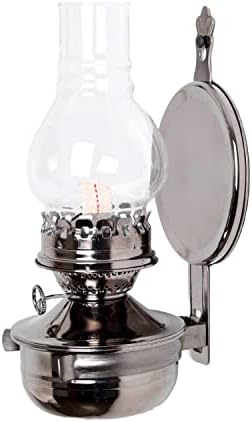 Amazon.com: Lehman's Oil Lamp with Reflector - Securely Mounts to Wall ...