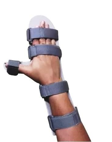 Buy WMIO Hand Resting Aluminium Splint, Wrist Hand Orthosis Full Cockup ...