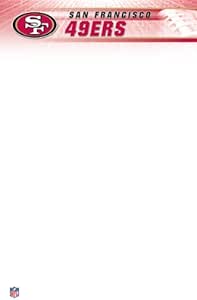 Amazon.com : Turner NFL San Francisco 49Ers Notepads, 5 x 8 Inches, 2 ...