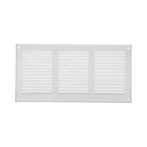 White Air Vent Cover 12″ x 6″ Inch / 300 x 150 mm Steel Return Air ...