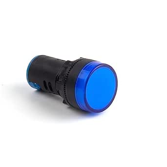 1Pcs 12V 24V 220V 380V 22mm Panel Mount LED Power Indicator Signal ...