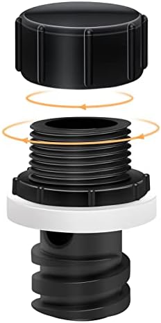 Amazon.com: Cooler Drain Plug Hose Connection Compatible with Yeti ...